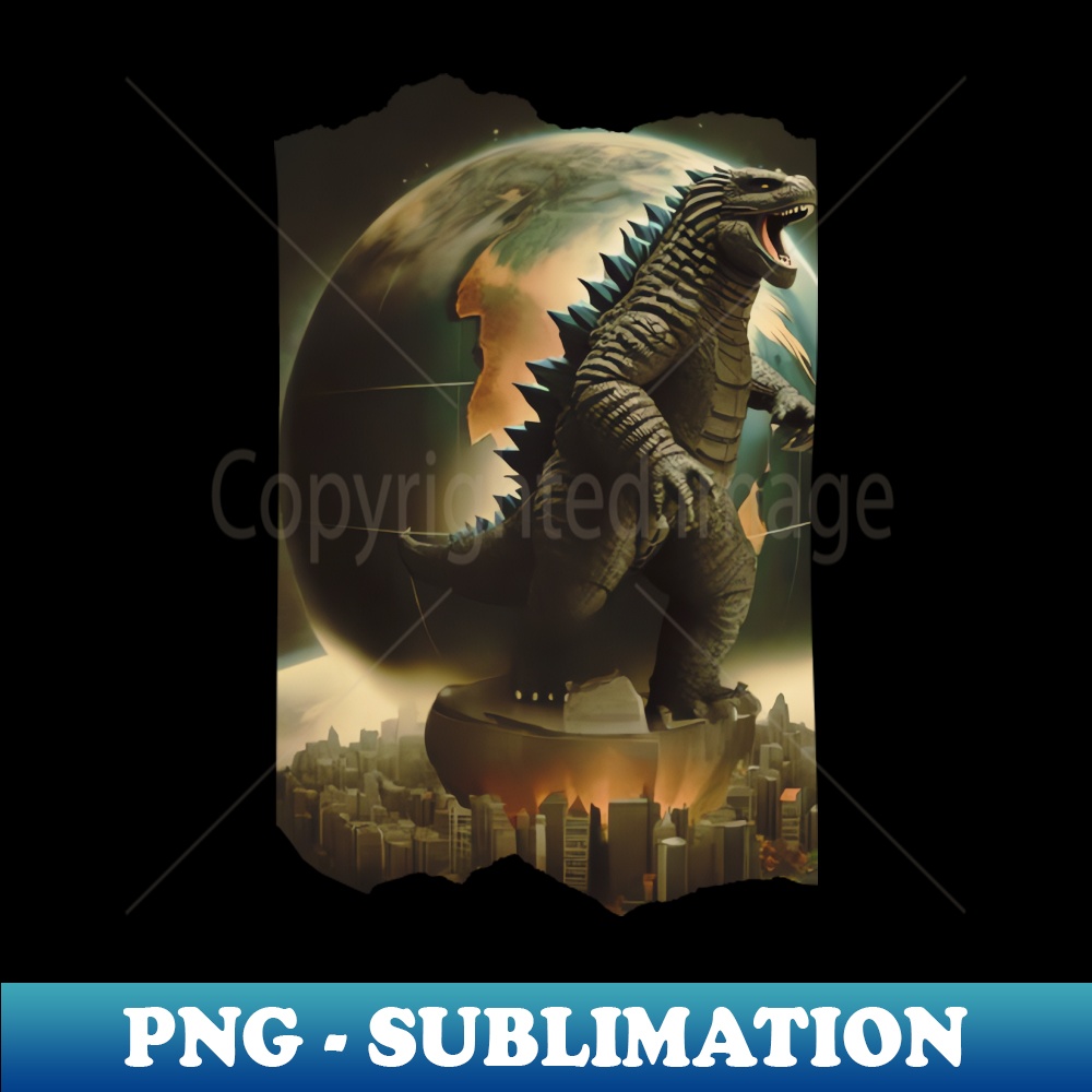 Godzilla - Exclusive Sublimation Digital File - Capture Imag | Inspire ...