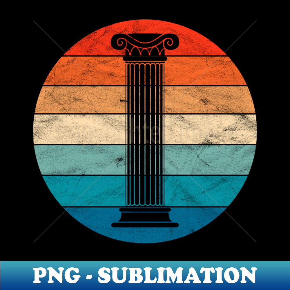 Greek Ionic Column - Exclusive PNG Sublimation Download - En - Inspire ...