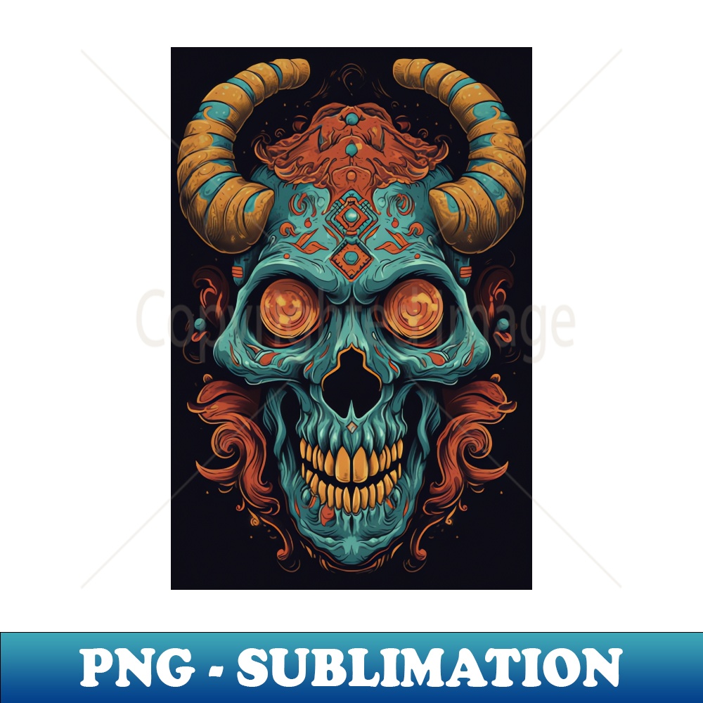 Cartoon Animal Skull 3 - High-Quality PNG Sublimation Downlo | Inspire ...