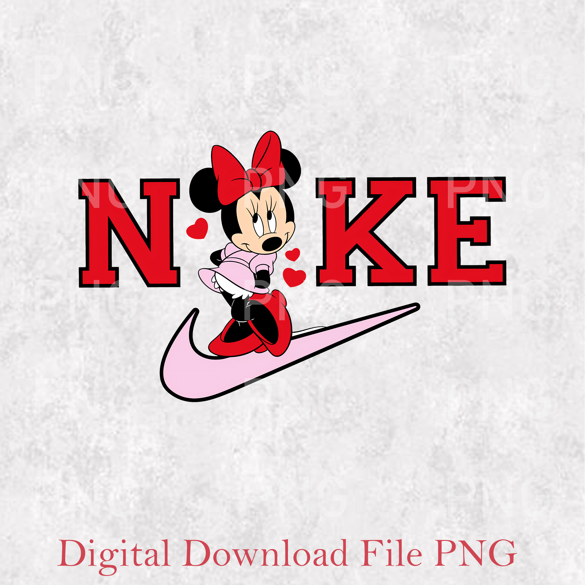 Cute Nike Minnie PNG, Nike Logo Matching, Sport Nike Minnie - Inspire ...