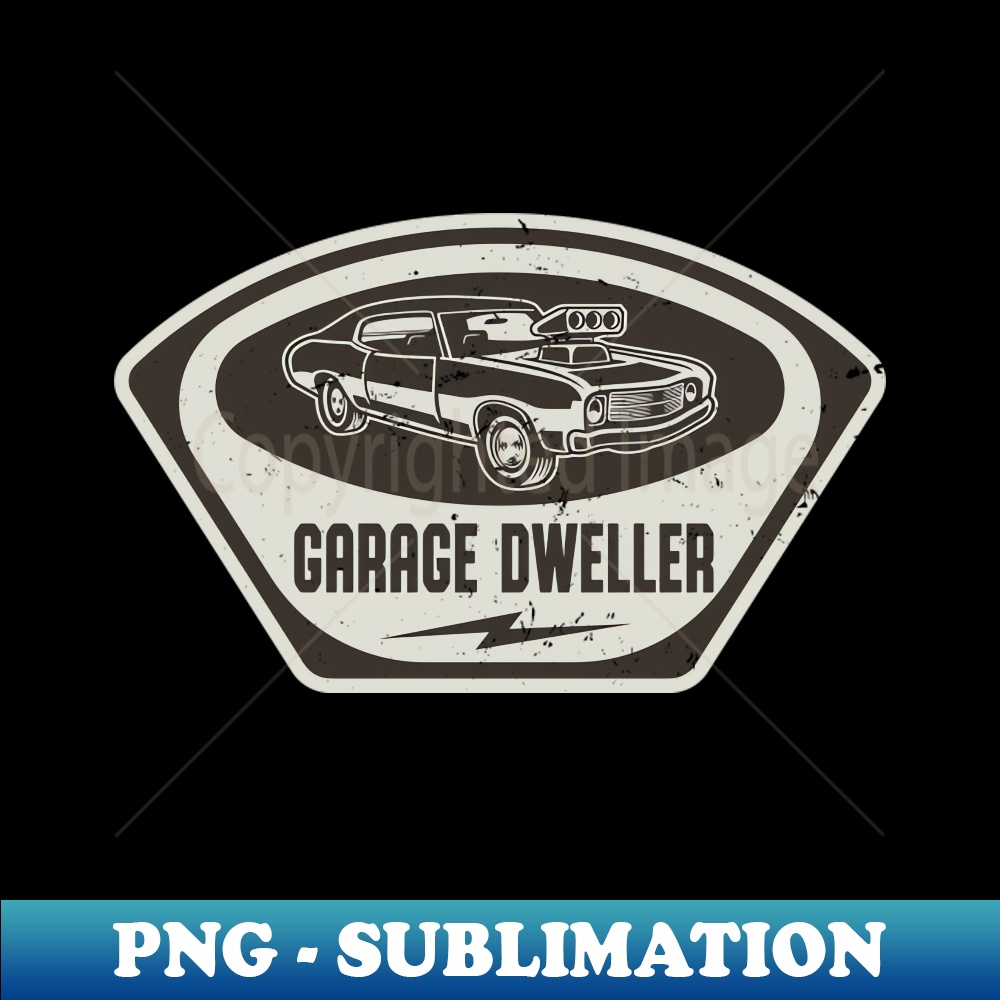Garage Dweller Auto Mechanic Muscle Car - Premium Sublimatio | Inspire ...