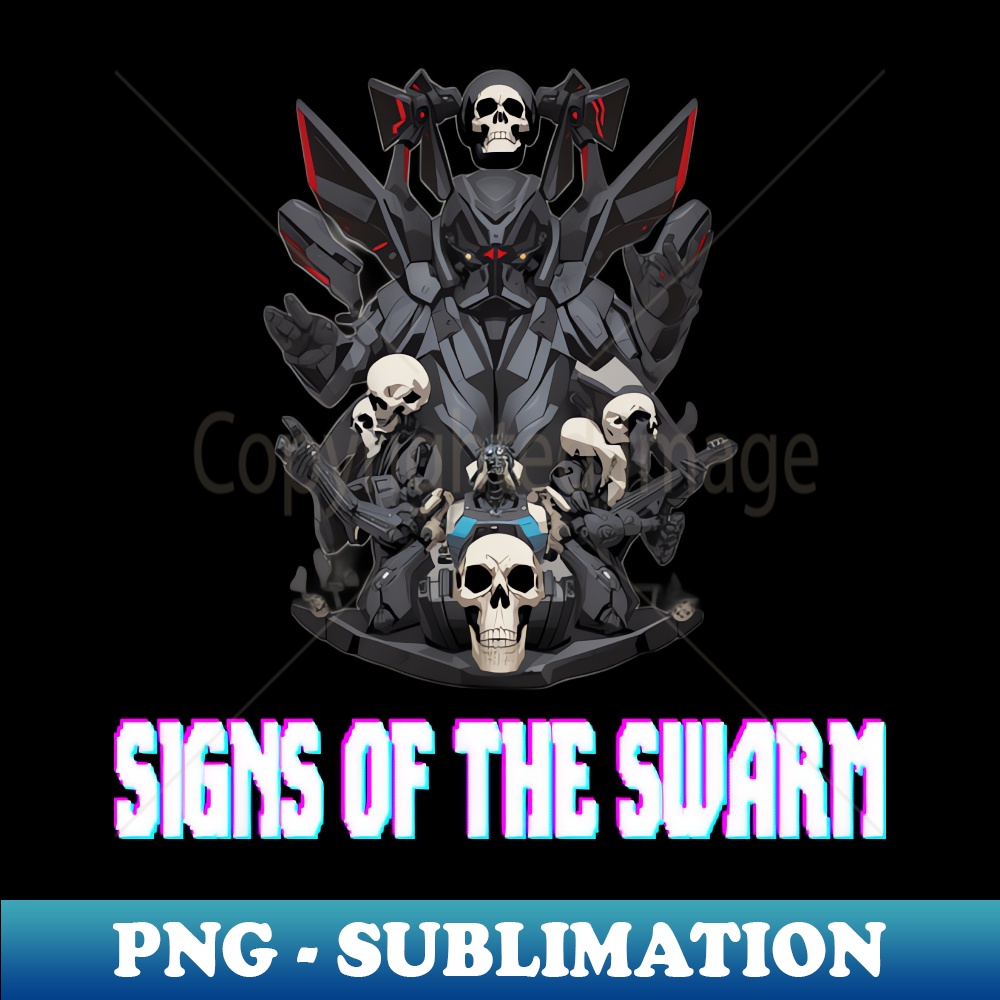 Signs of The Swarm - High-Resolution PNG Sublimation File - | Inspire ...