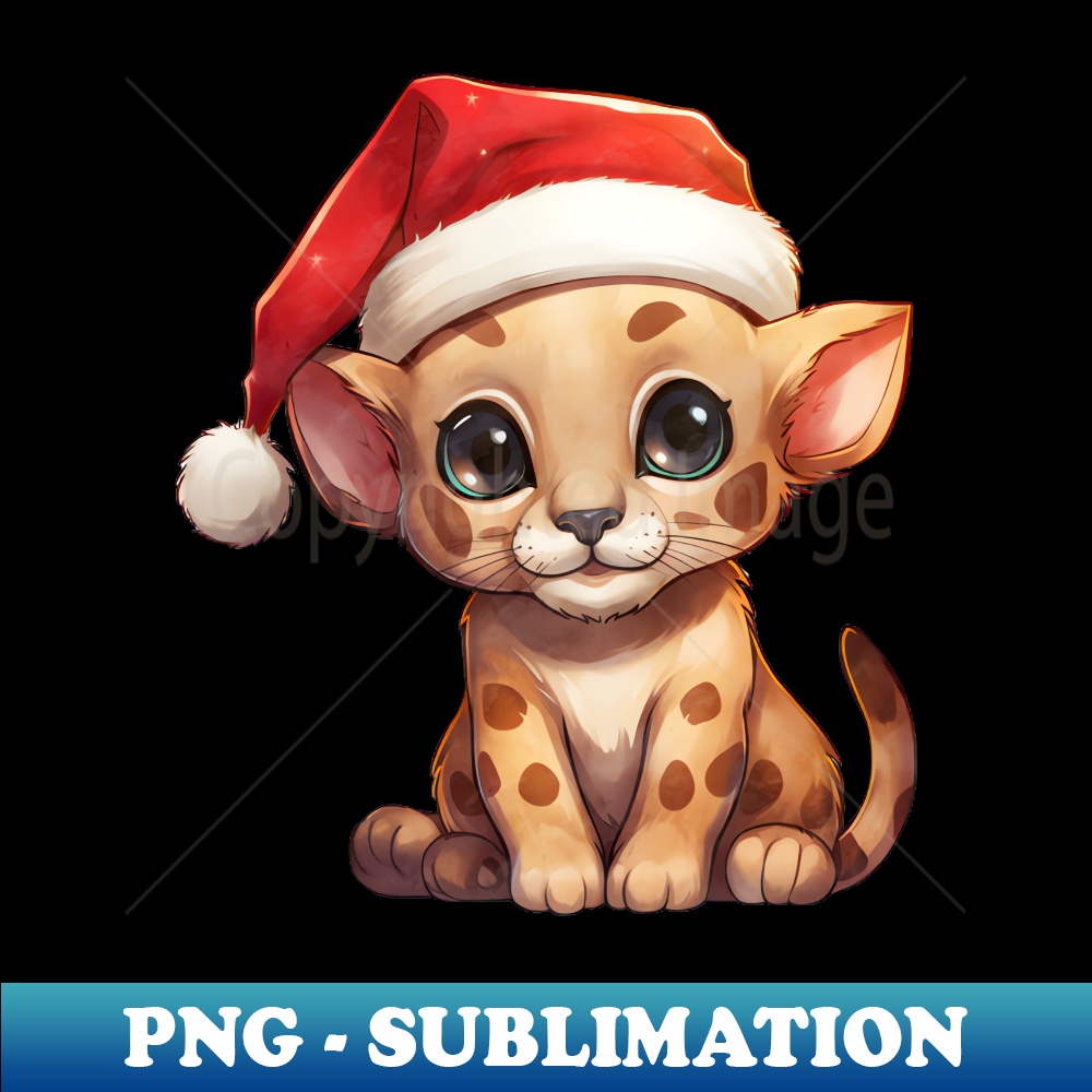 Florida Panther in Santa Hat - Special Edition Sublimation P | Inspire ...