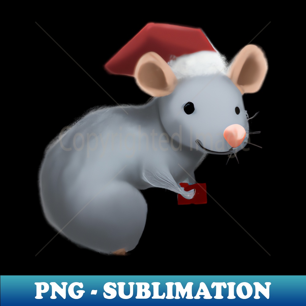 Cute Rat Drawing - PNG Transparent Sublimation Design - Add | Inspire ...