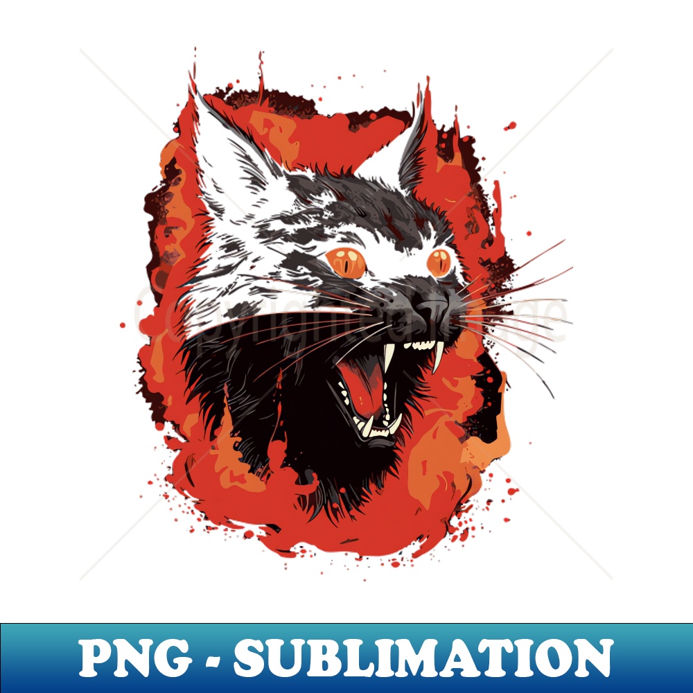 Inferno Whiskers The Fire and Flame-Spitting Cat - High-Qual | Inspire ...