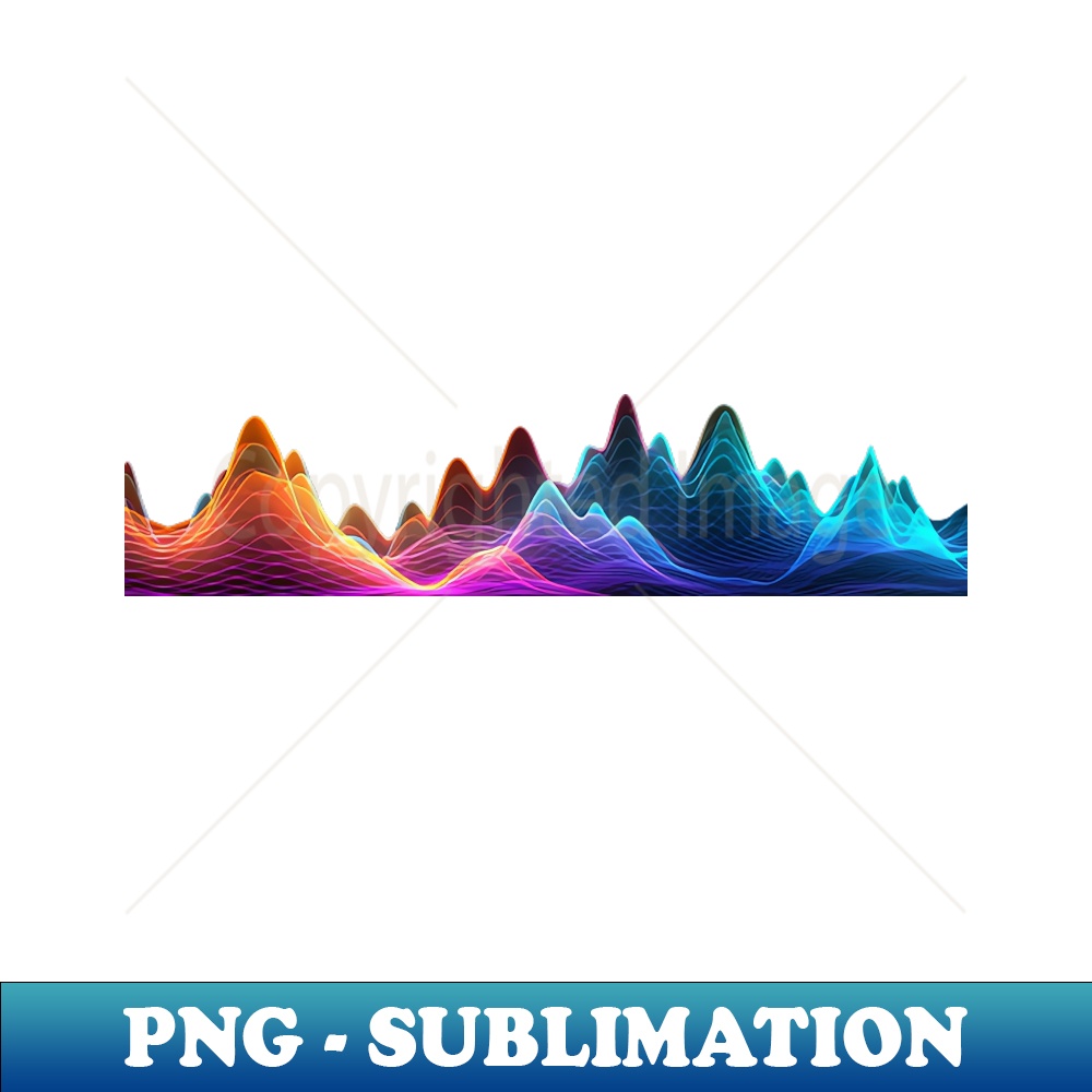 Sound Wave - PNG Transparent Digital Download File for Subli - Inspire ...