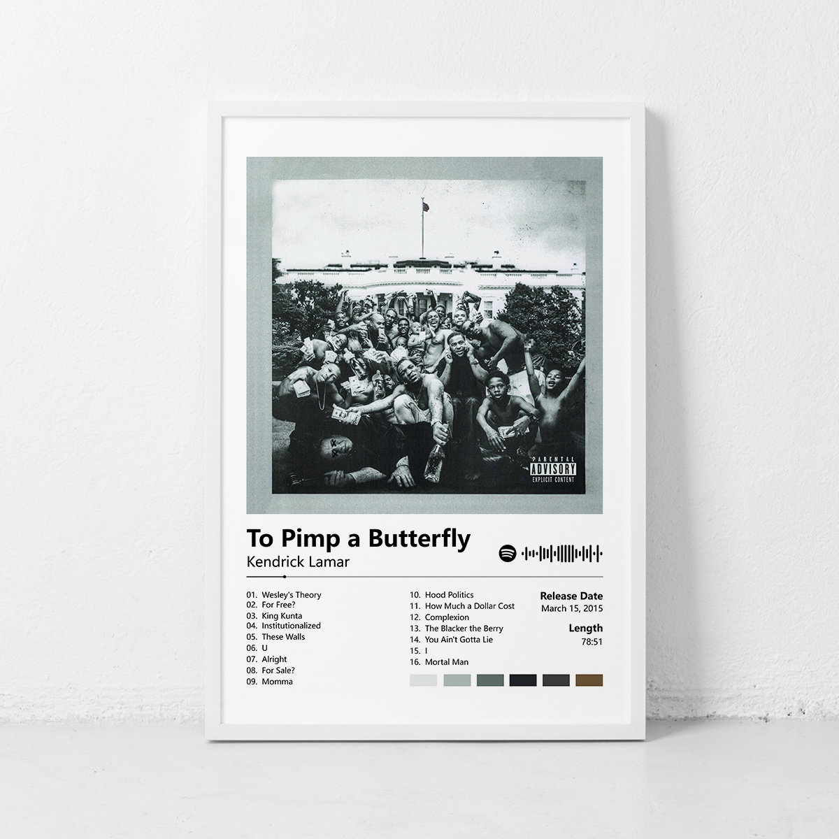 Kendrick Lamar To Pimp a Butterfly Music poster, Album Cover | Inspire ...