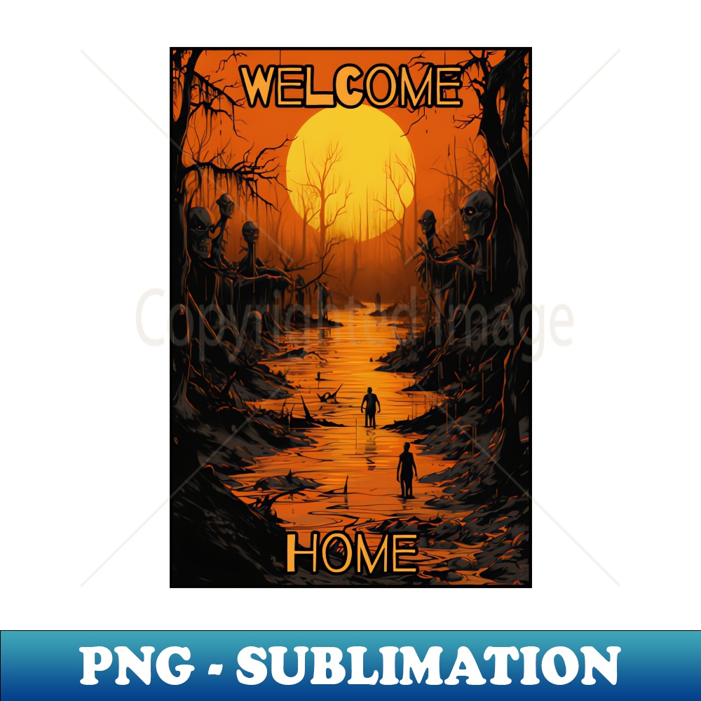 welcome home swamp zombies - Exclusive Sublimation Digital F | Inspire ...