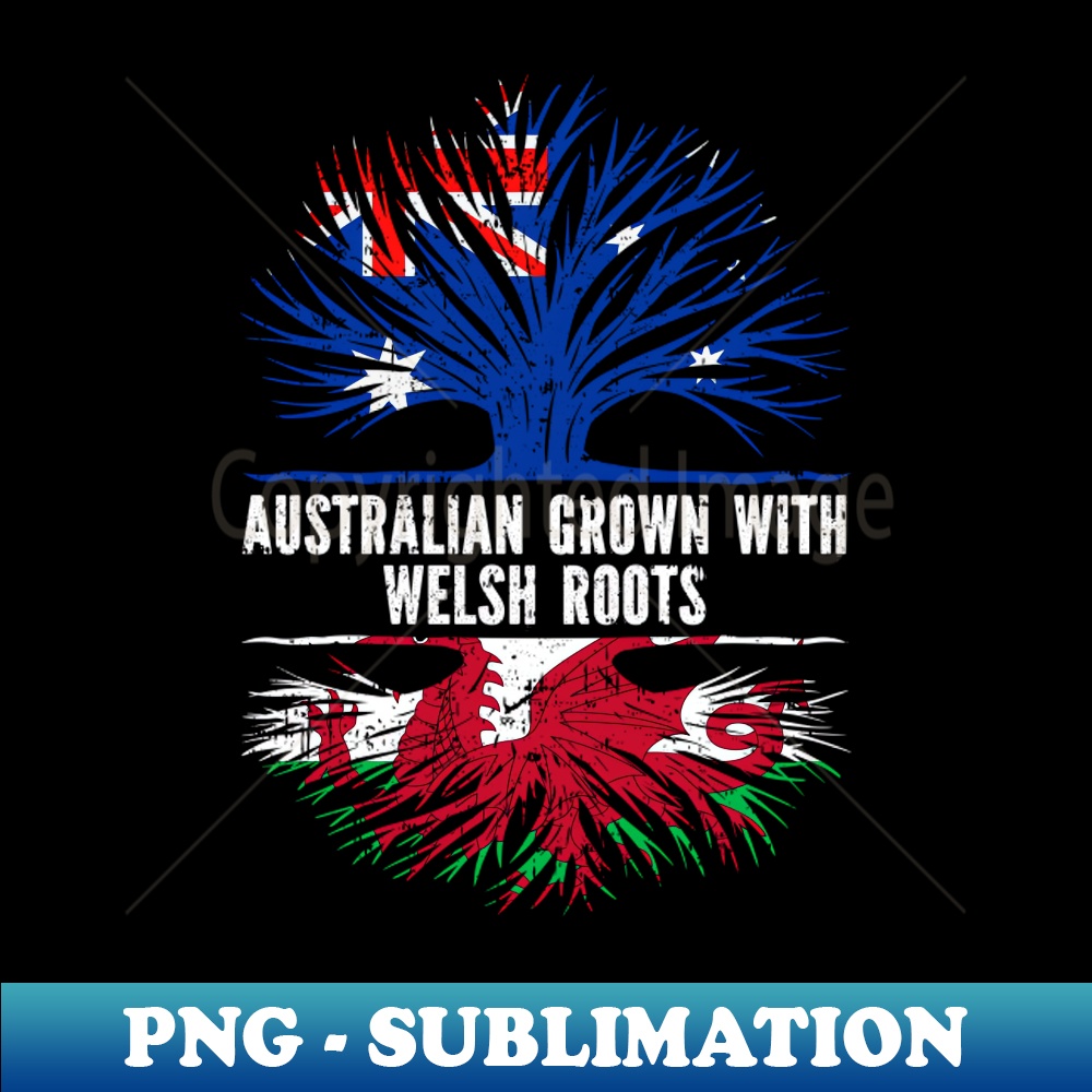 Australian Grown with Welsh Roots Australia Flag - Exclusive | Inspire ...