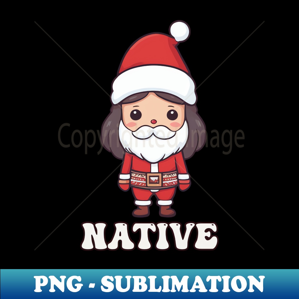 Cute Native American Indian Christmas - High-Resolution PNG - Inspire ...