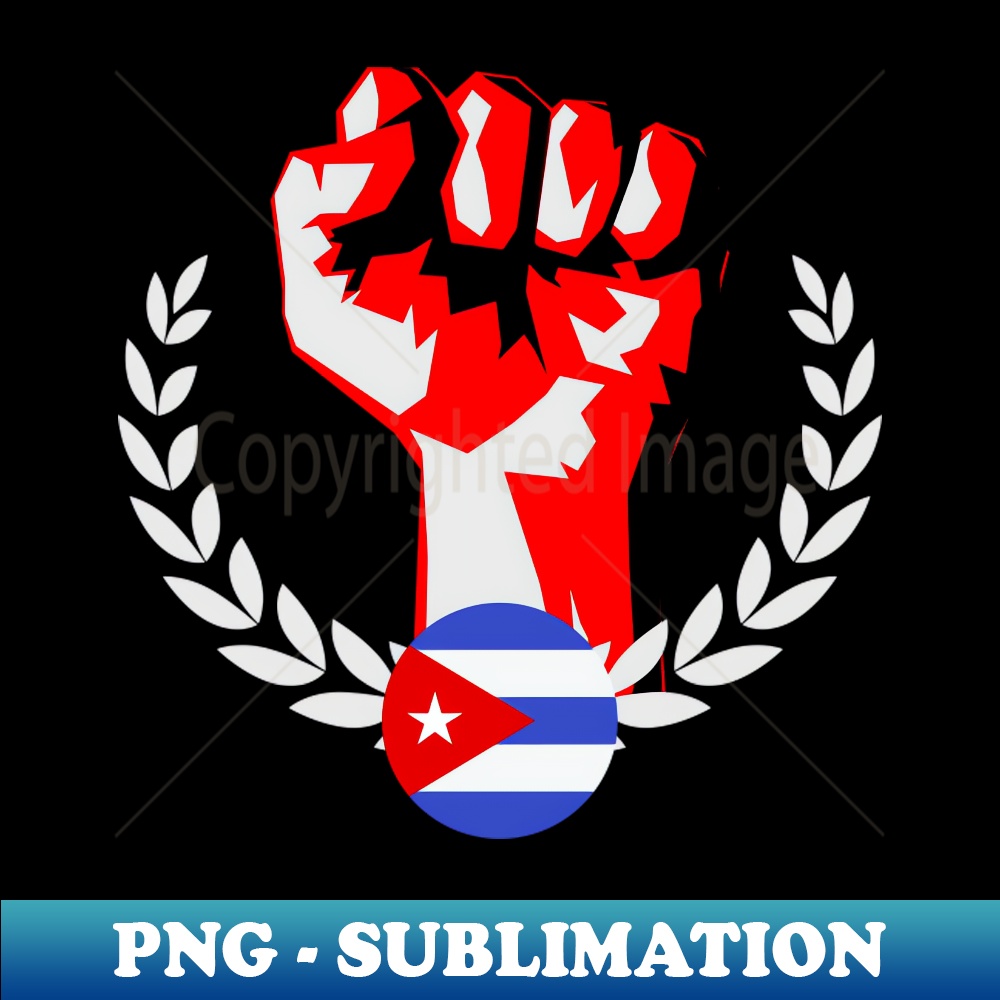 Cuba Revolution Hand Fist Flag Revolution - PNG Transparent - Inspire ...