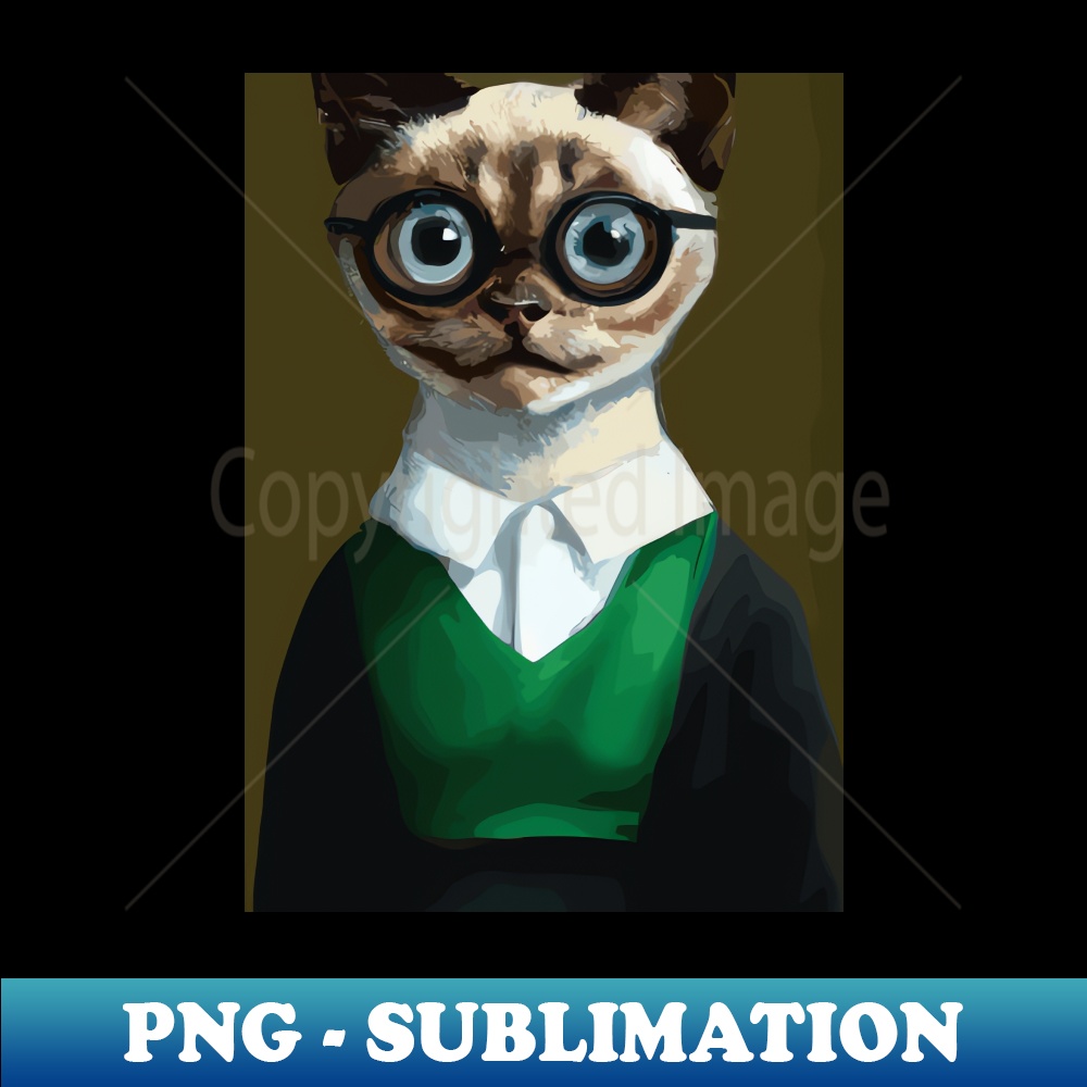 Nerd Cat - Stylish Sublimation Digital Download - Transform - Inspire ...
