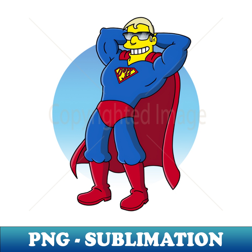Super Duffman - PNG Transparent Sublimation Design - Unleash - Inspire ...