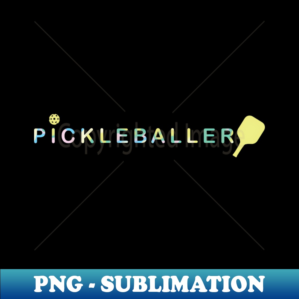 Pickleballer - Pickleball Lover Pastel Rainbow Colorful - Re - Inspire ...