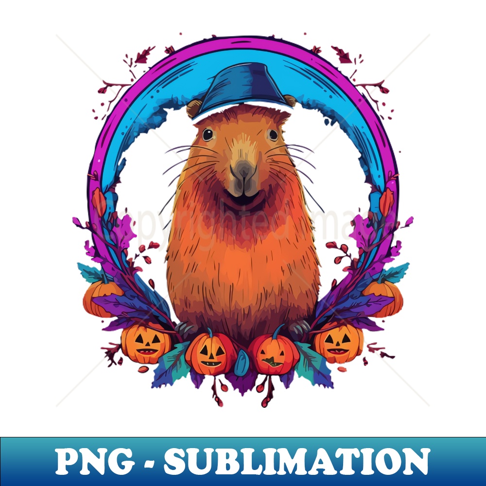 Capybara Halloween - PNG Sublimation Digital Download - Brin - Inspire ...