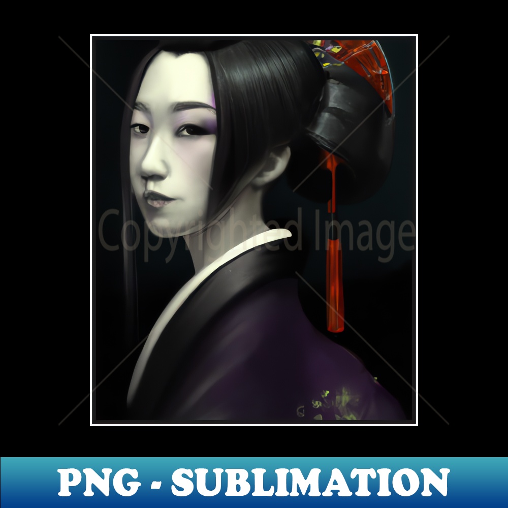 A Dark Twist on Tradition A Portrait of a Goth Geisha - Arti | Inspire ...
