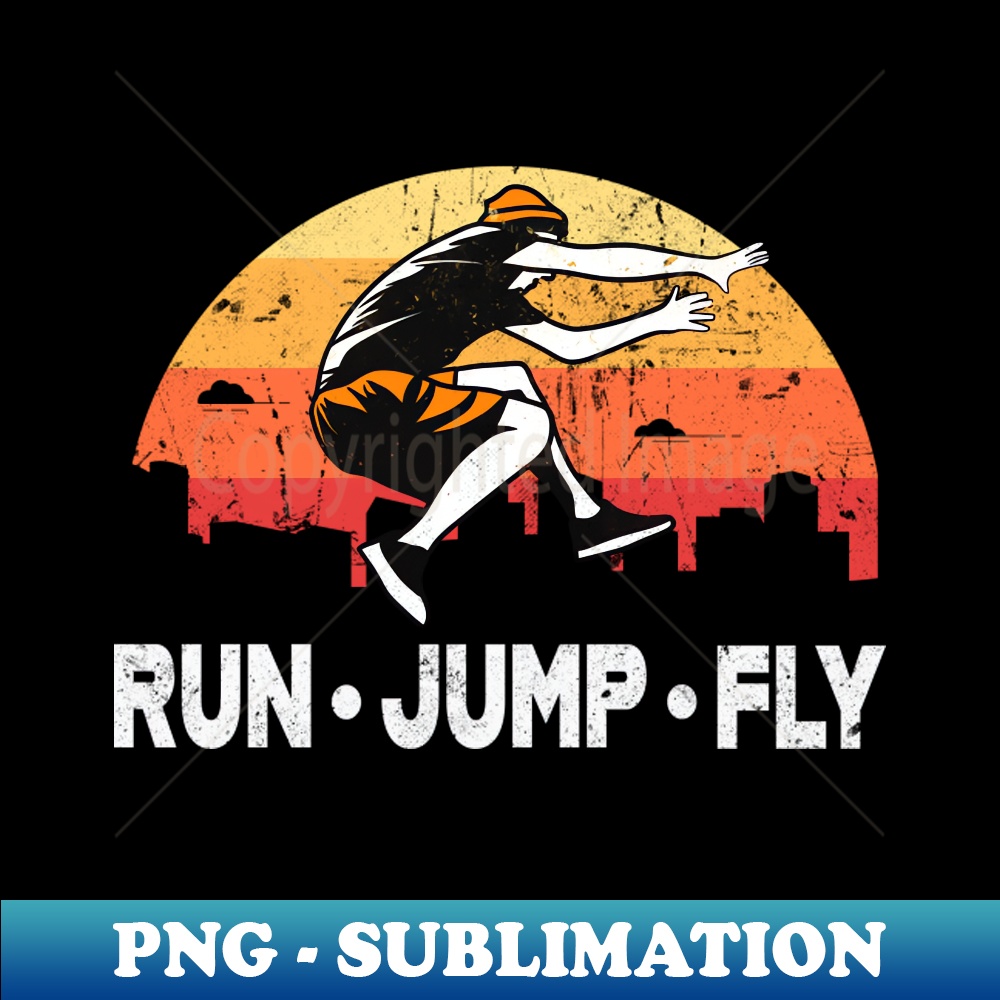 Parkour Run Jump Fly - Special Edition Sublimation PNG File | Inspire ...