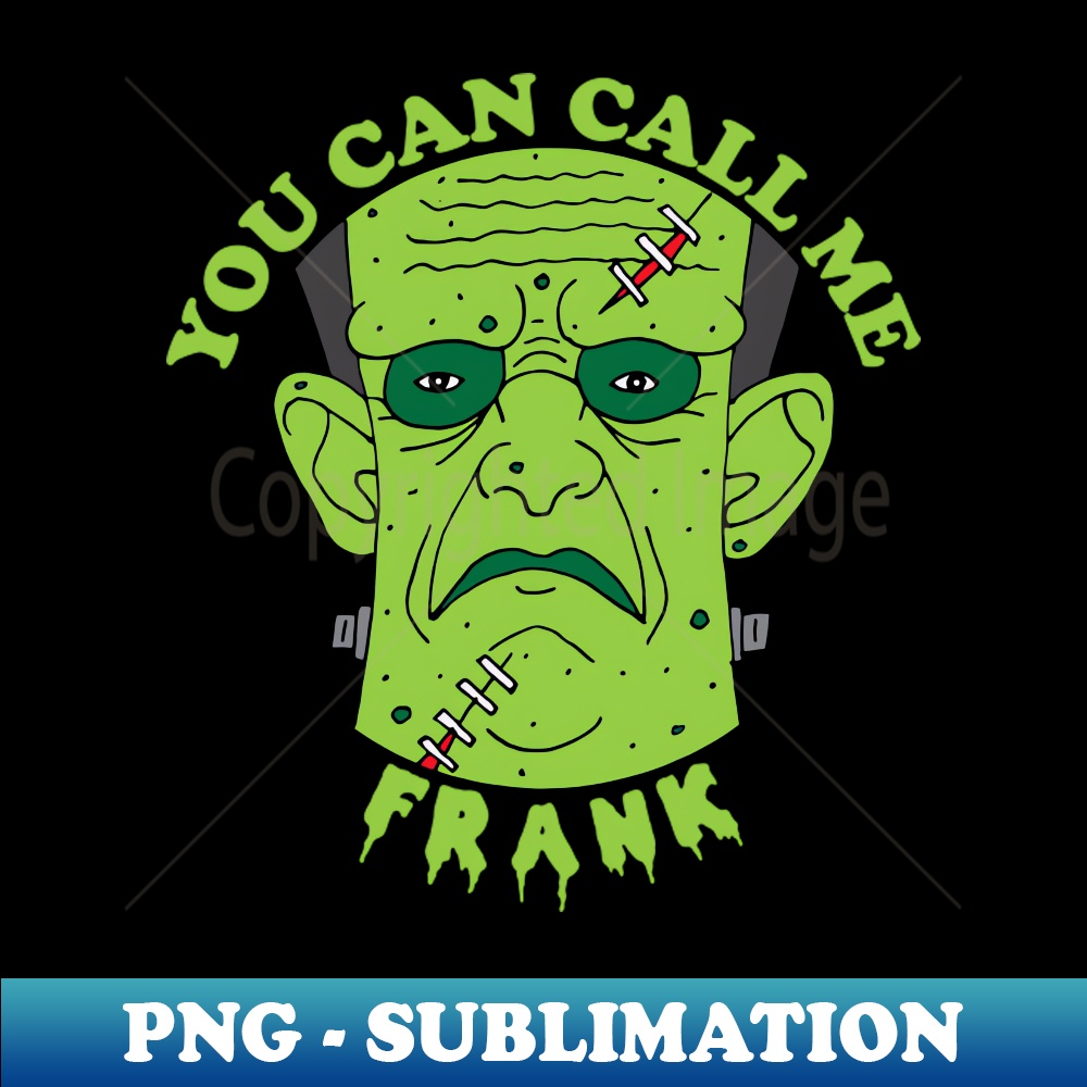 Funny Frankenstein Monster Frank - PNG Transparent Sublimati | Inspire ...