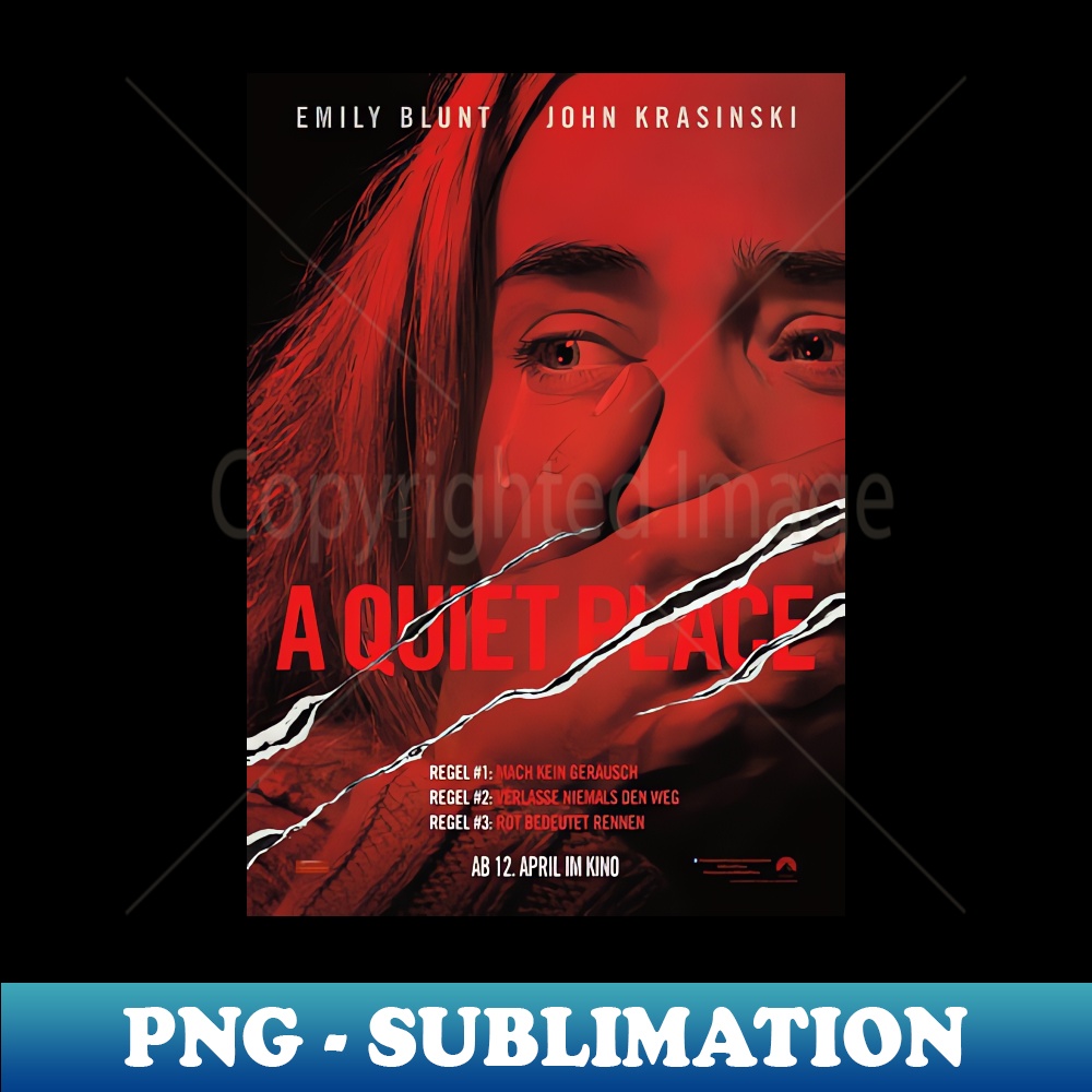 A Quiet Place Monster - Premium Sublimation Digital Download - Inspire ...
