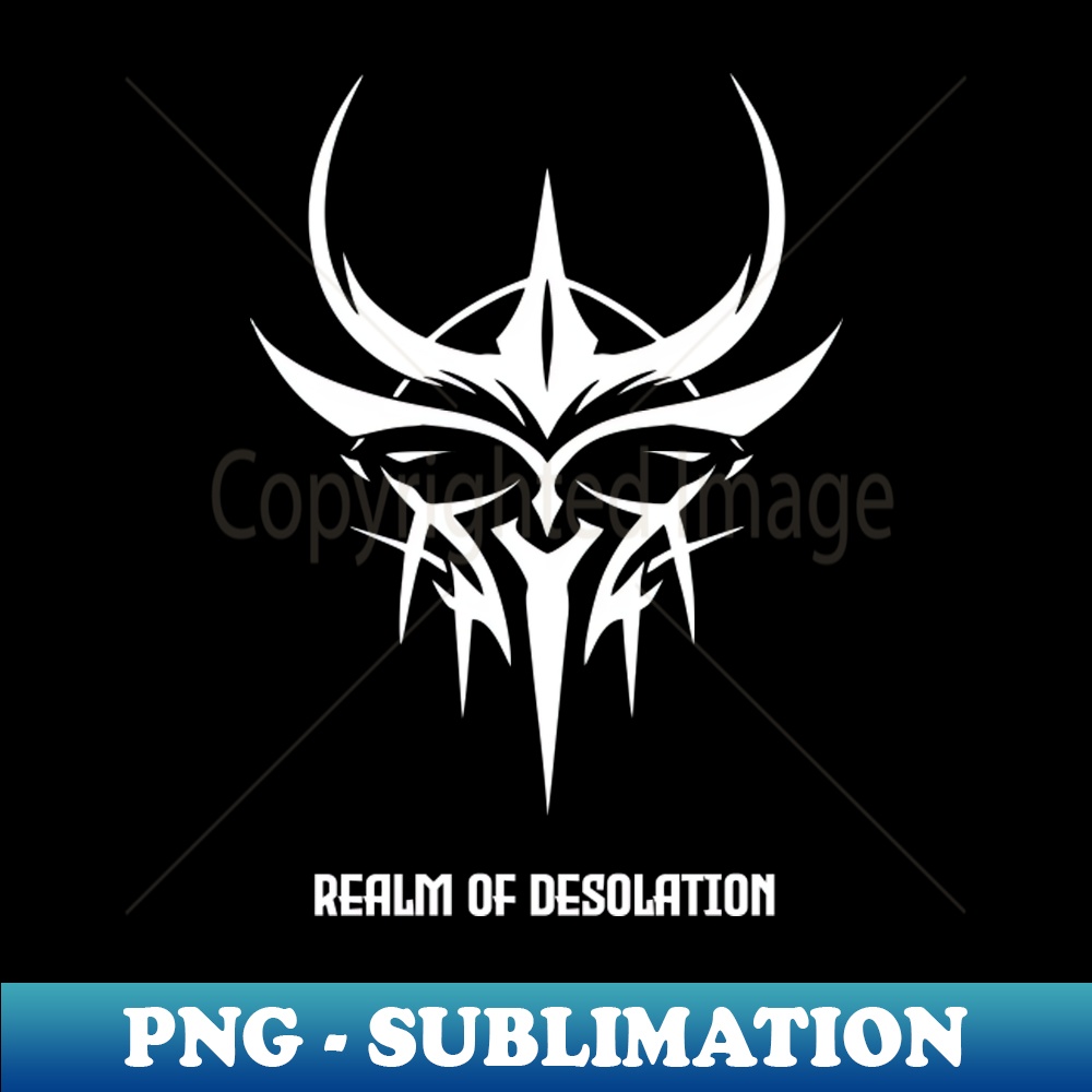 Tribal Symbol dark helmet realm of desolation - Decorative S | Inspire ...