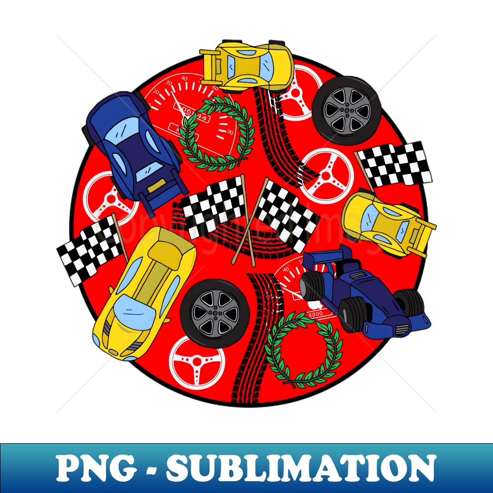 Kids Sports Racing Cars - Premium Sublimation Digital Downlo | Inspire ...