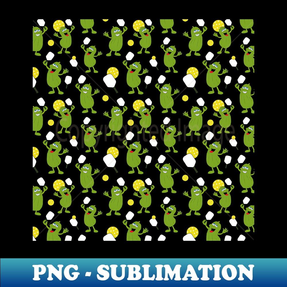 Cute Pickleball Player Pickles Pattern - Trendy Sublimation | Inspire ...