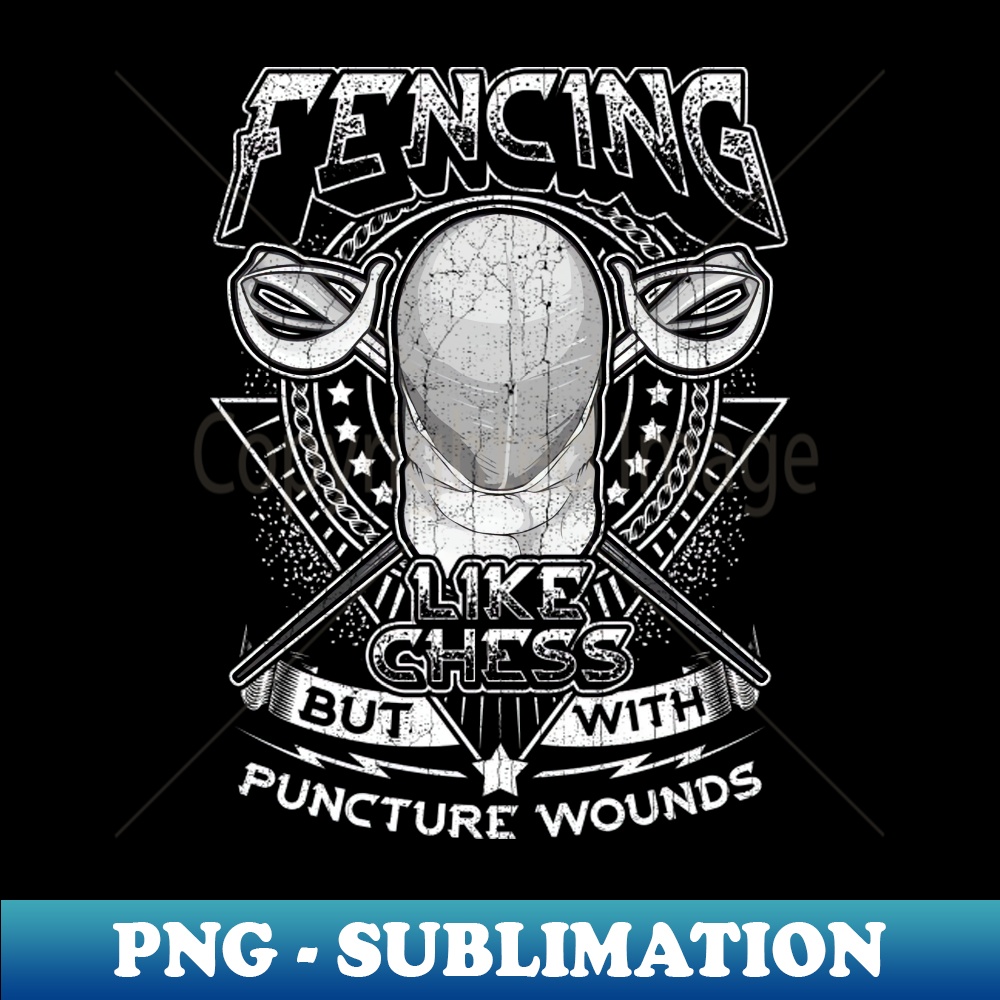 Fencing Like Chess But With Puncture Wounds - Premium PNG Su - Inspire ...