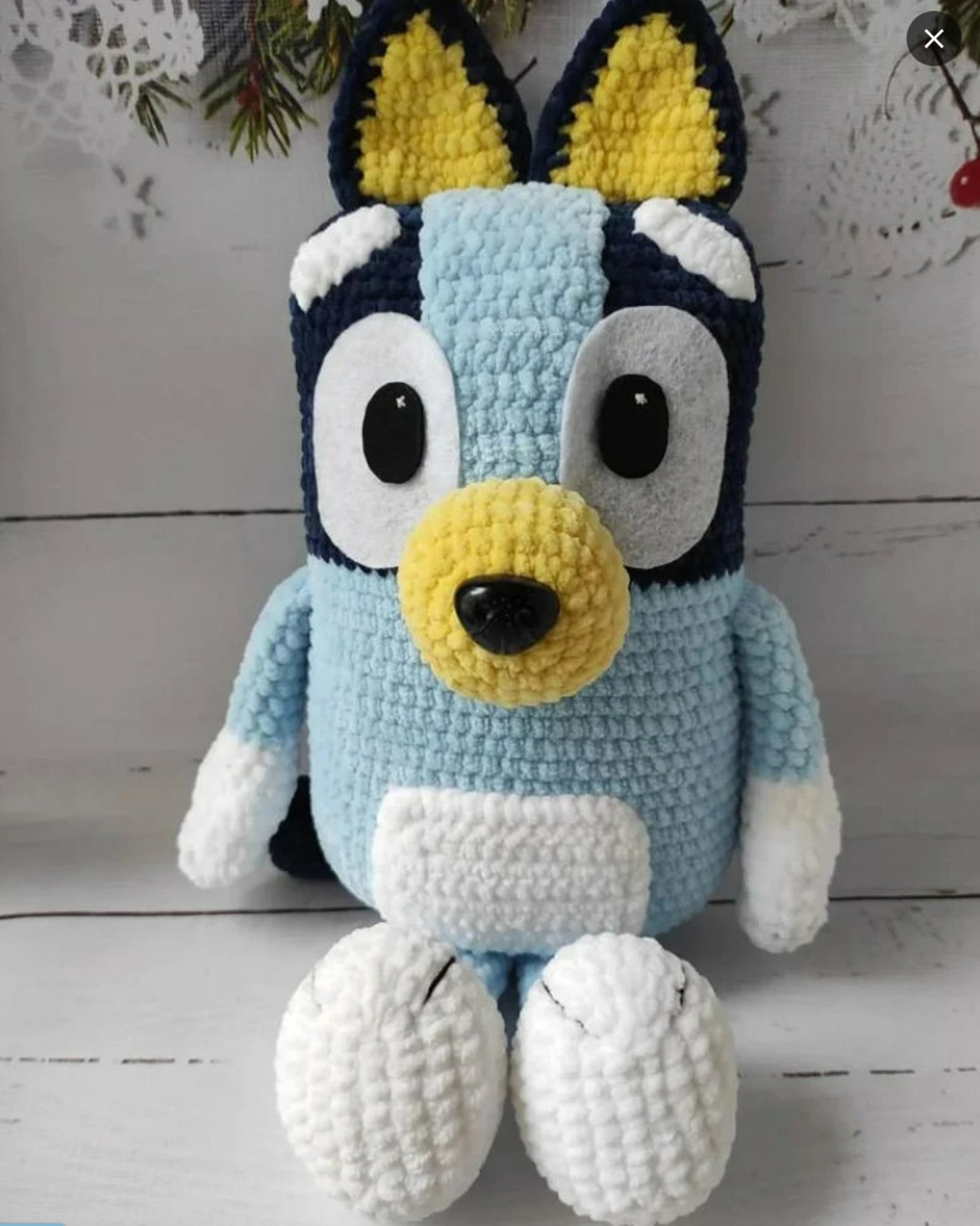 Bluey Digital Crochet Pattern (PDF Download) - Miss Gingie ...