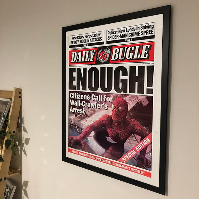 Daily Bugle Spider-Man 1 Poster, NoFramed, Gift.jpg | Inspire Uplift