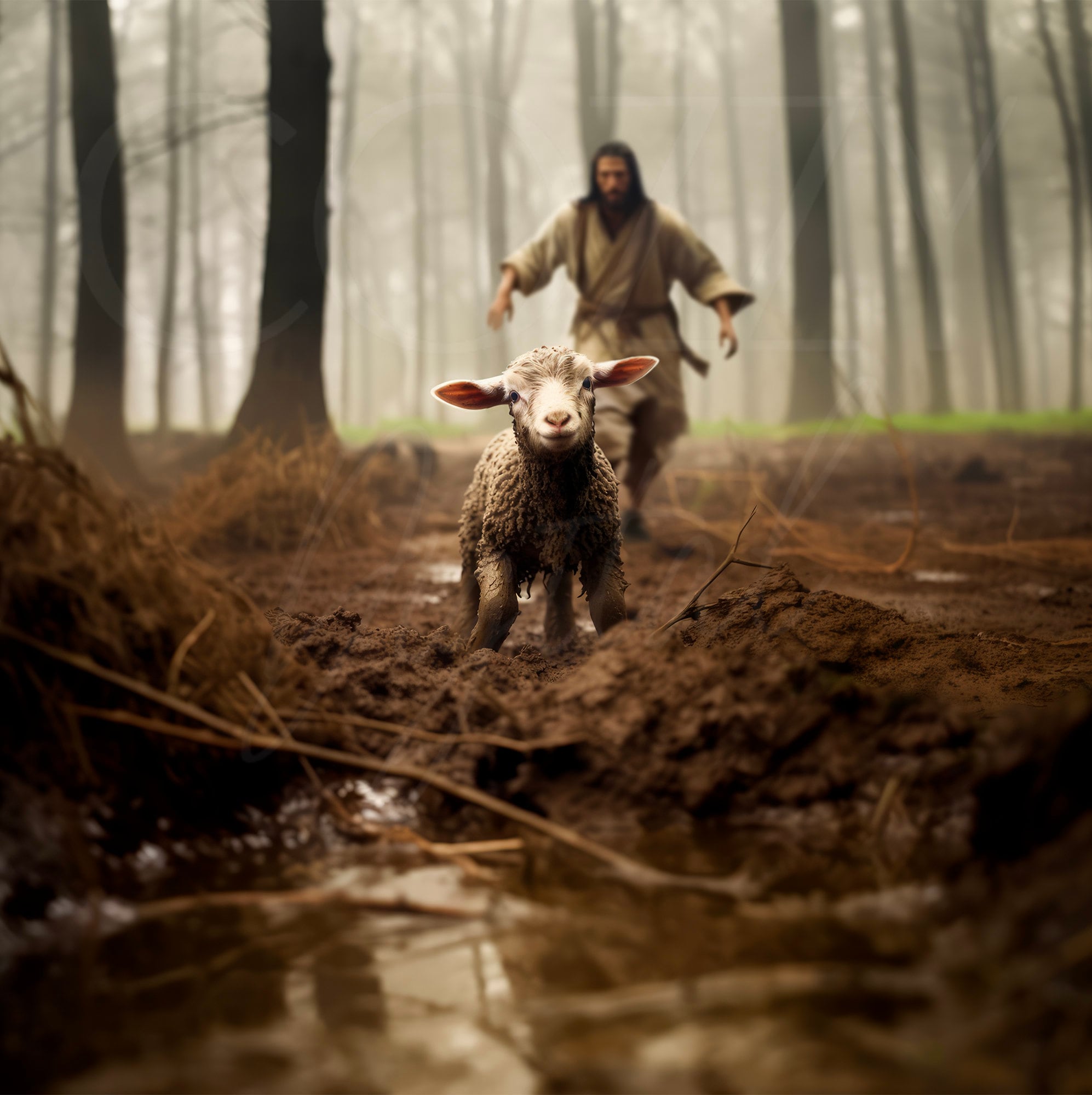 The Good Shepherd, Christ Will Save the Lamb, Bible Verse Wa | Inspire ...