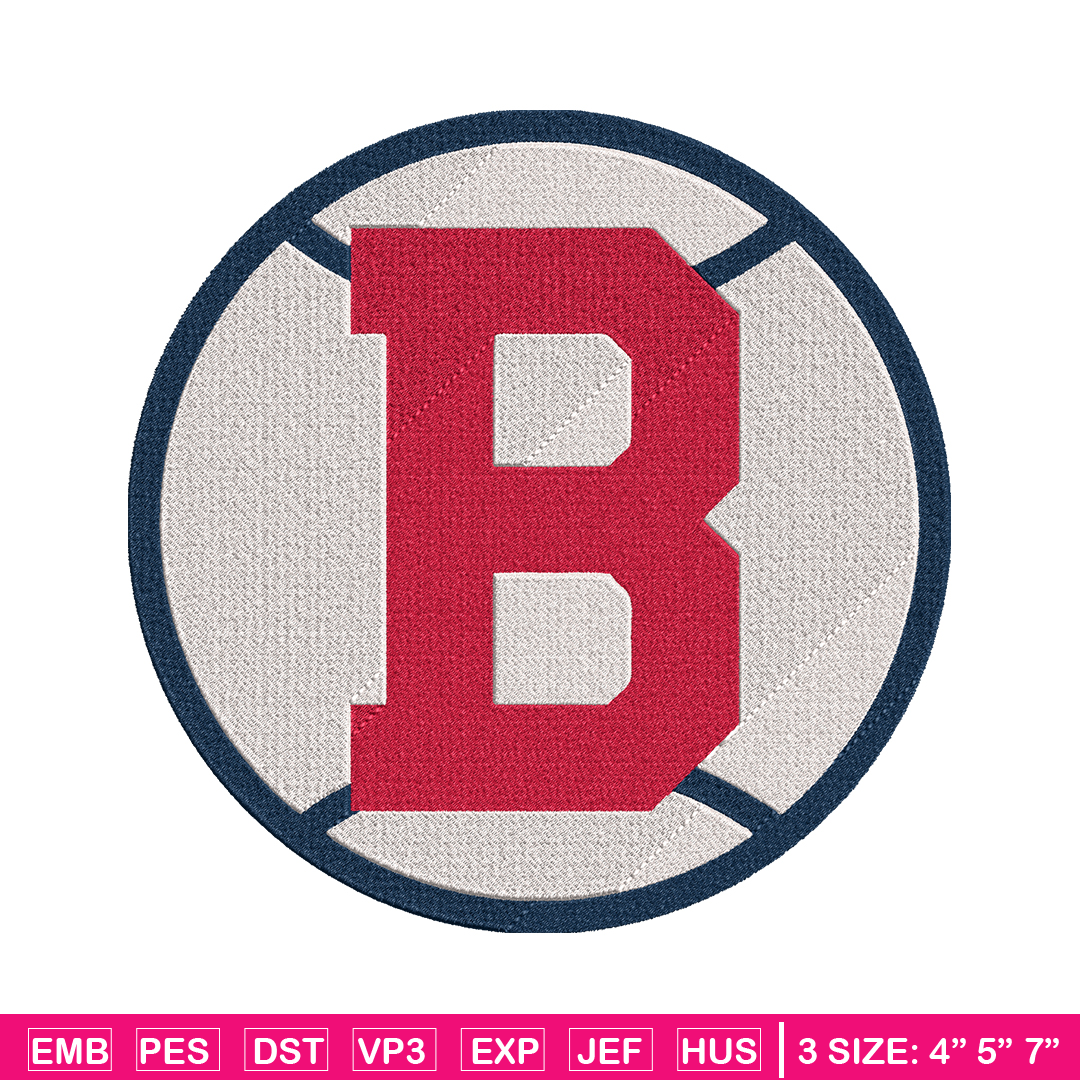 Boston Red Sox Logo embroidery design, logo sport embroidery | Inspire ...