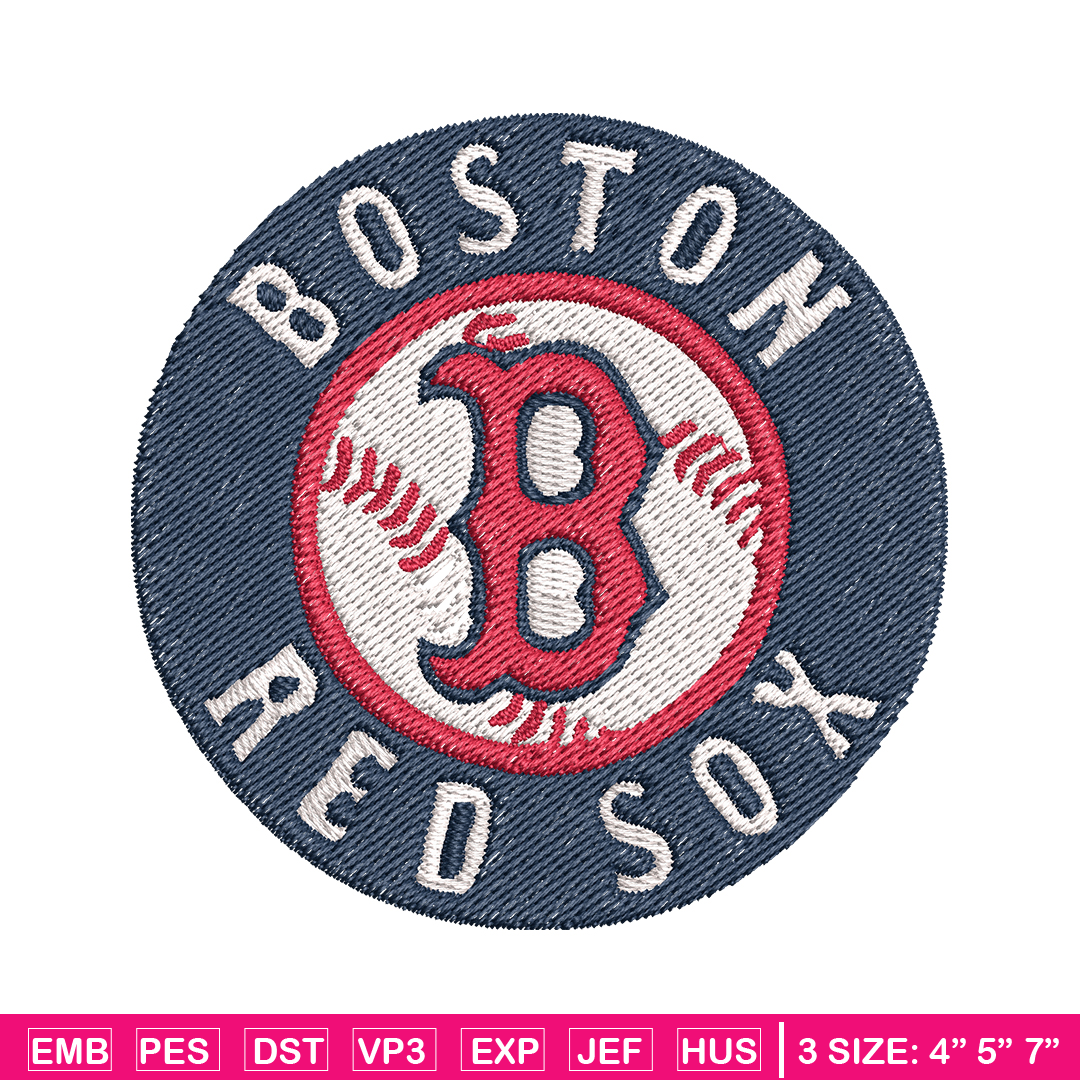 Boston Red Sox Logo embroidery design, logo sport embroidery | Inspire ...