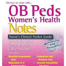 OB Peds Women's Health Notes: Nurse's Clinical Pocket Guide | Inspire ...