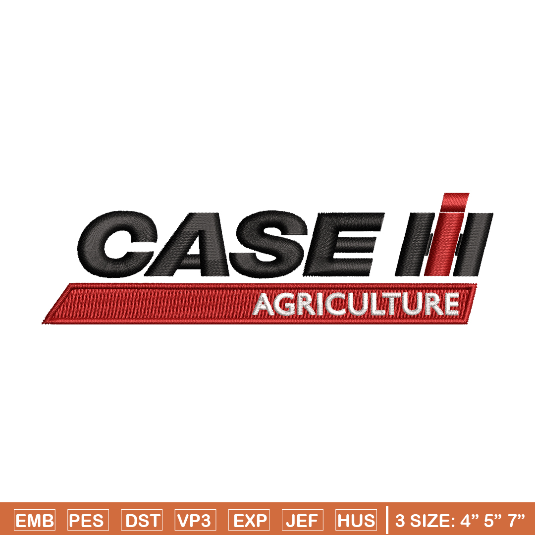 Case IH Logo embroidery design, Case IH Logo embroidery, log | Inspire ...