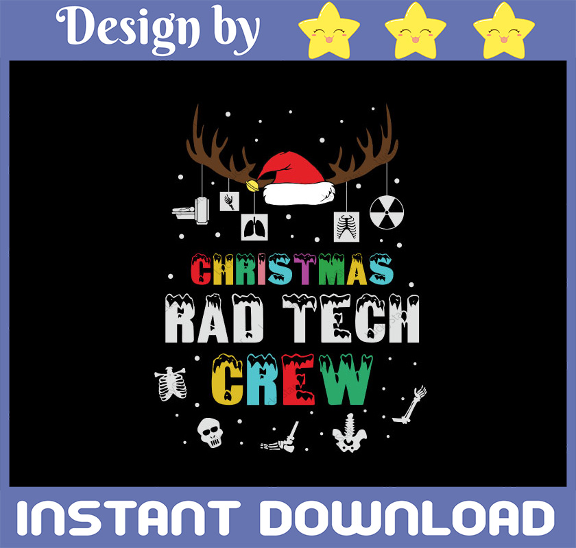 Christmas rad tech crew svg, dxf,eps,png, Digital Download | Inspire Uplift