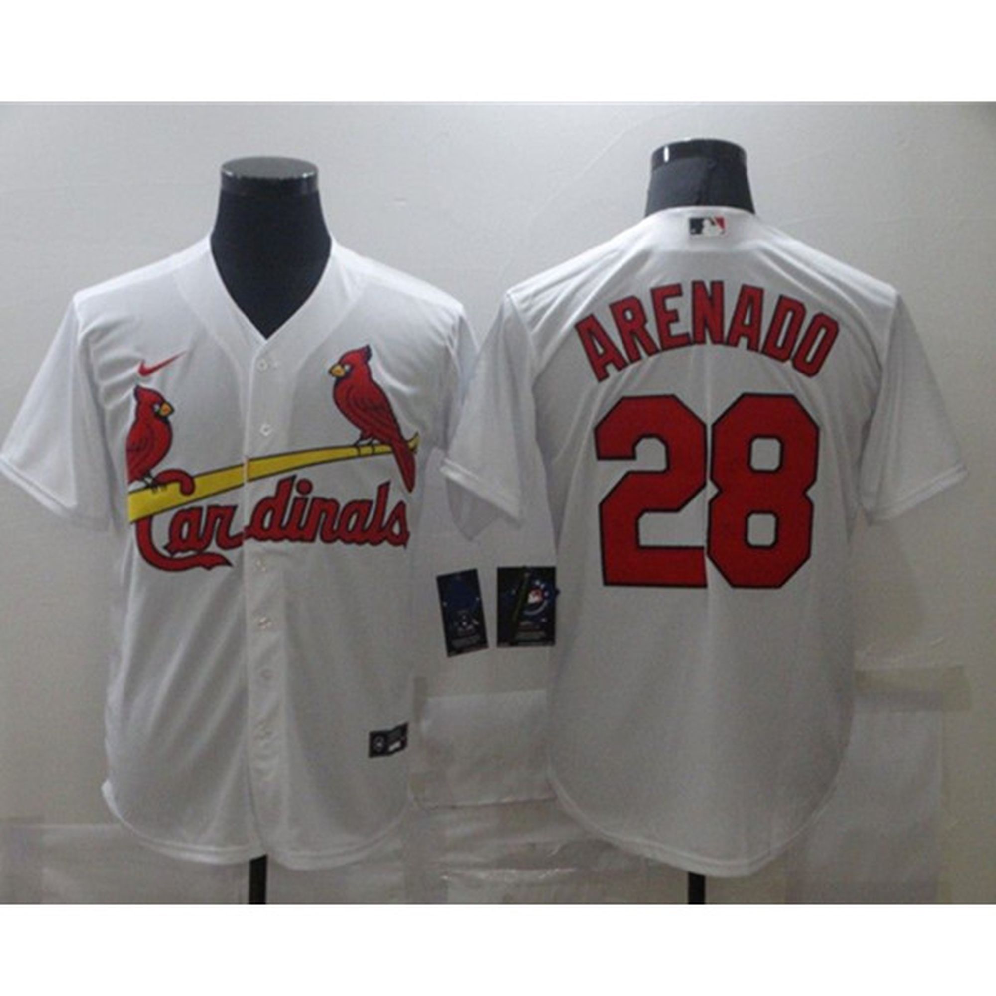 St. Louis Cardinals Nolan Arenado White Jersey | Inspire Uplift