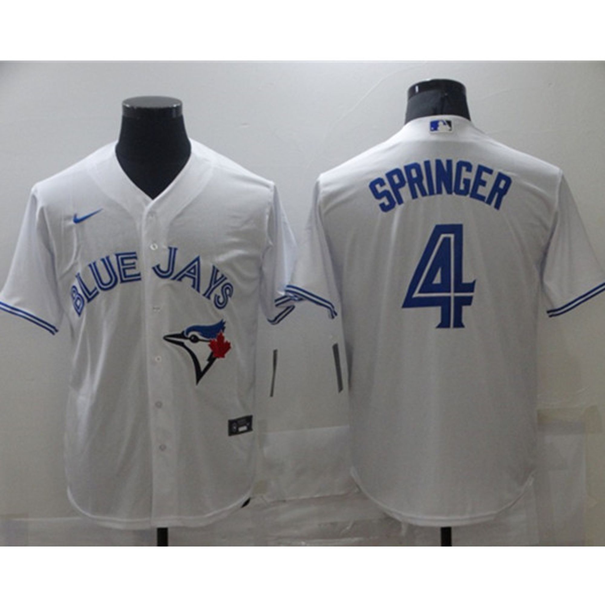 Toronto Blue Jays George Springer White Jersey | Inspire Uplift
