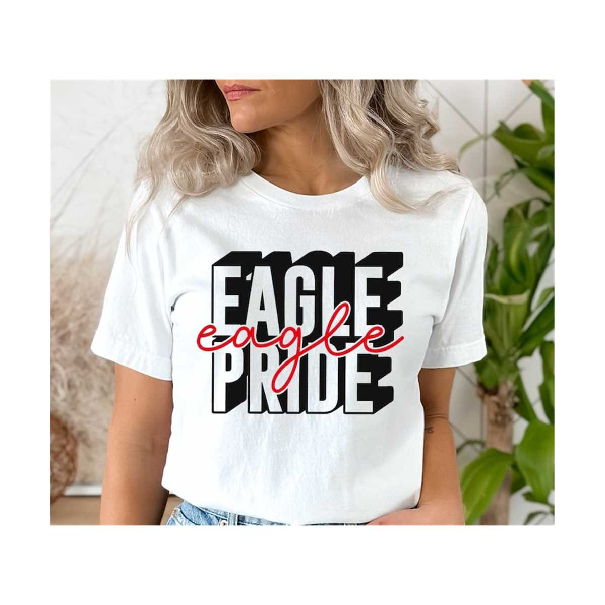 Eagle SVG PNG, Eagle Pride svg, Eagle Mascot svg, School Pri - Inspire ...