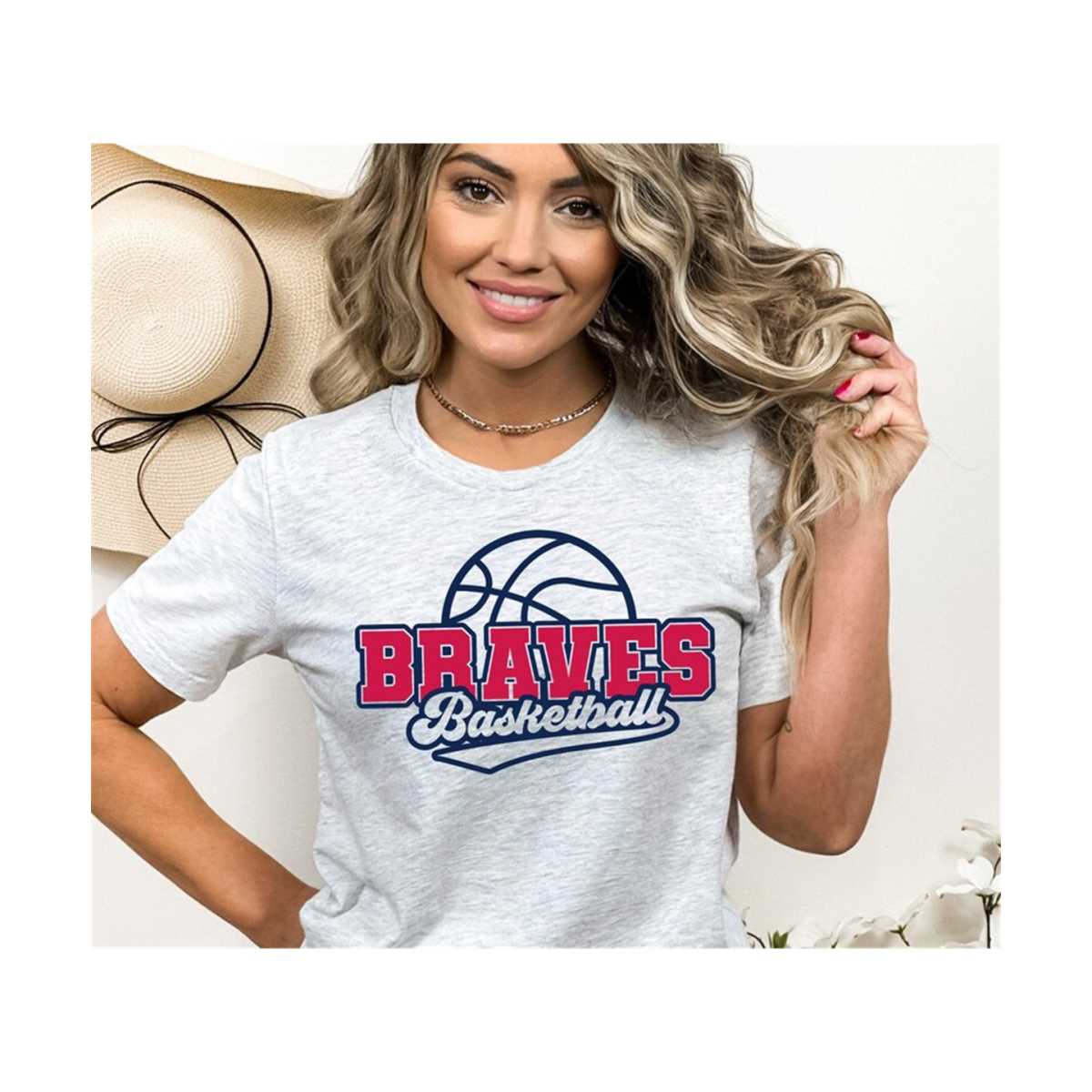 Braves SVG PNG, Braves Basketball svg, Braves Cheer svg, Bas - Inspire ...