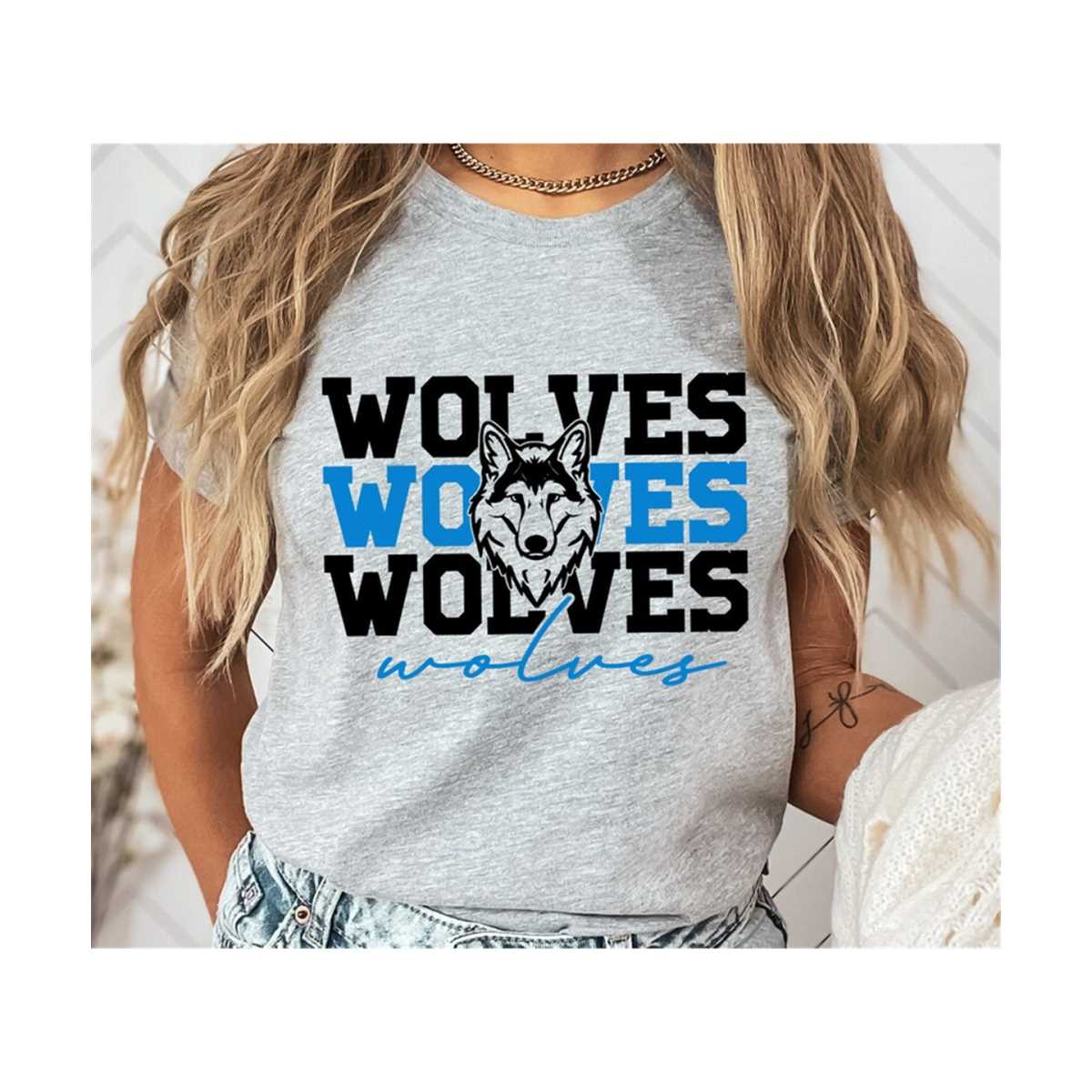 Wolves SVG PNG, Wolves Face svg, Wolves Mascot svg, Wolves S - Inspire ...