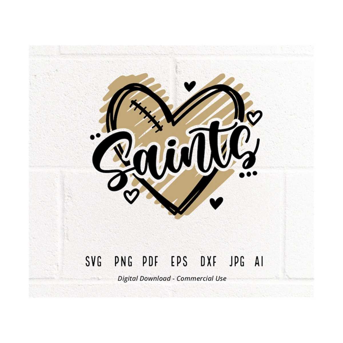 Saint Heart svg, Saint, Saints, Heart svg, png, Sublimation, | Inspire ...