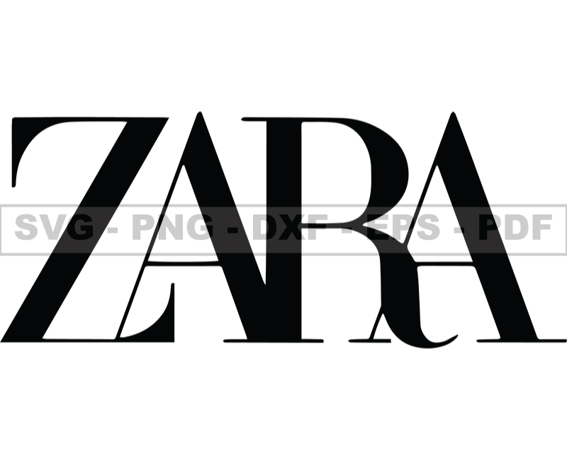 Zara Logo Svg, Fashion Brand Logo 125 | Inspire Uplift
