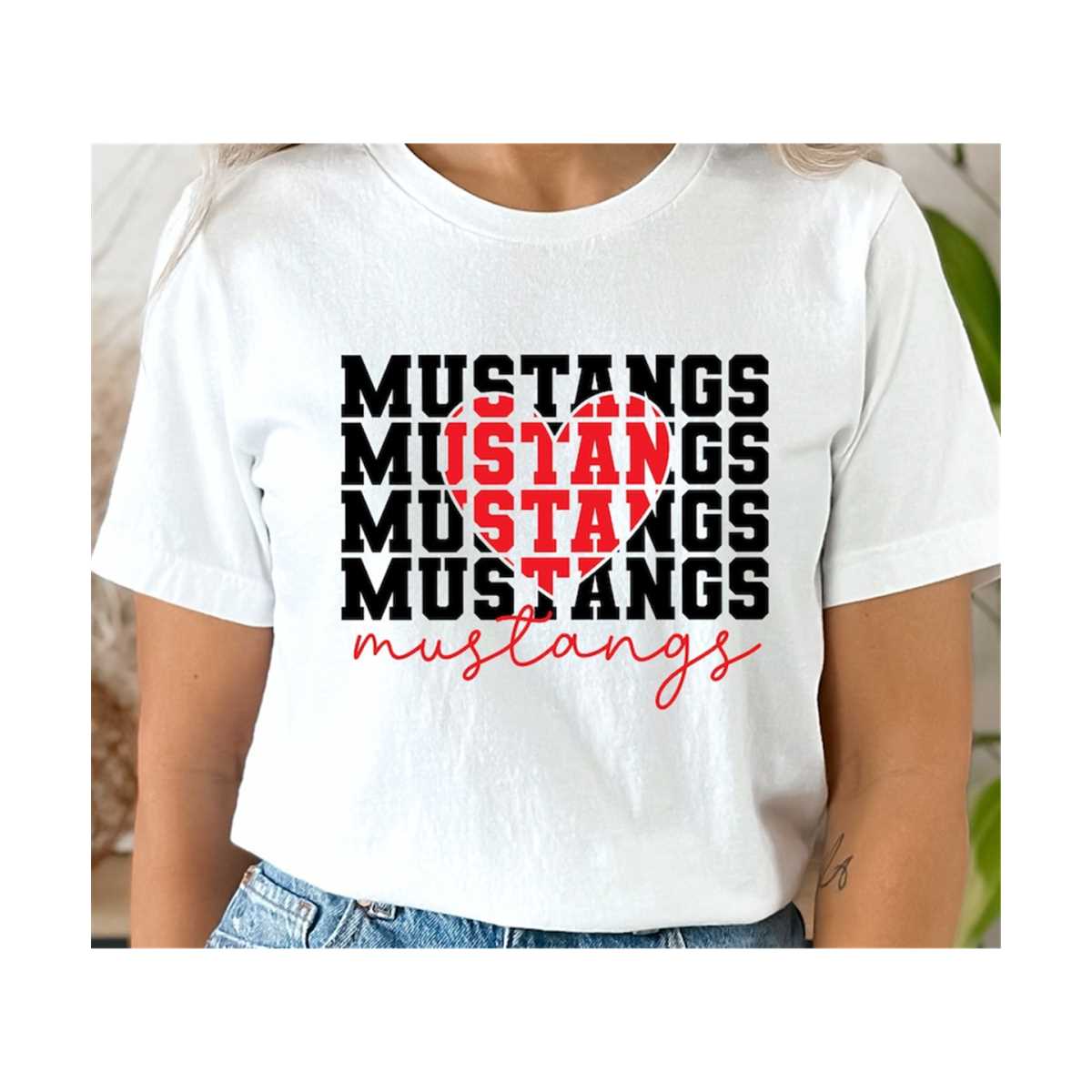 Stacked Mustangs SVG, Mustangs Mascot svg, Mustangs svg, Mus | Inspire ...