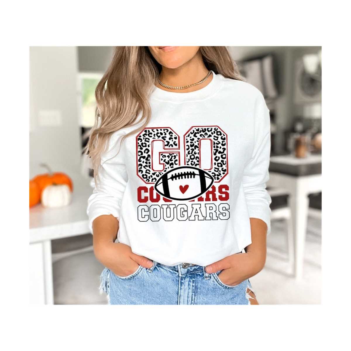 Leopard Go Cougars SVG, Go Cougars svg, Cougars Mascot svg, - Inspire ...