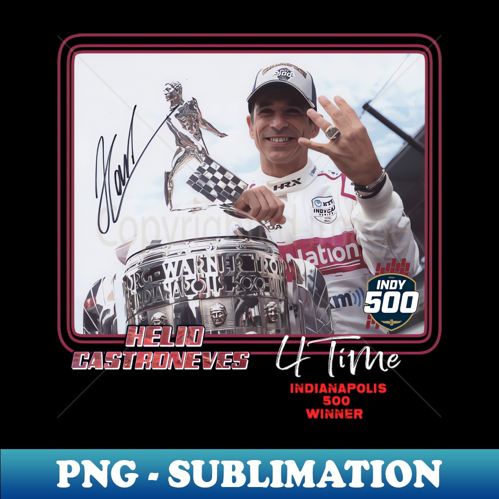 Helio Castroneves Indy 500 Signature Championship - PNG Tran | Inspire ...