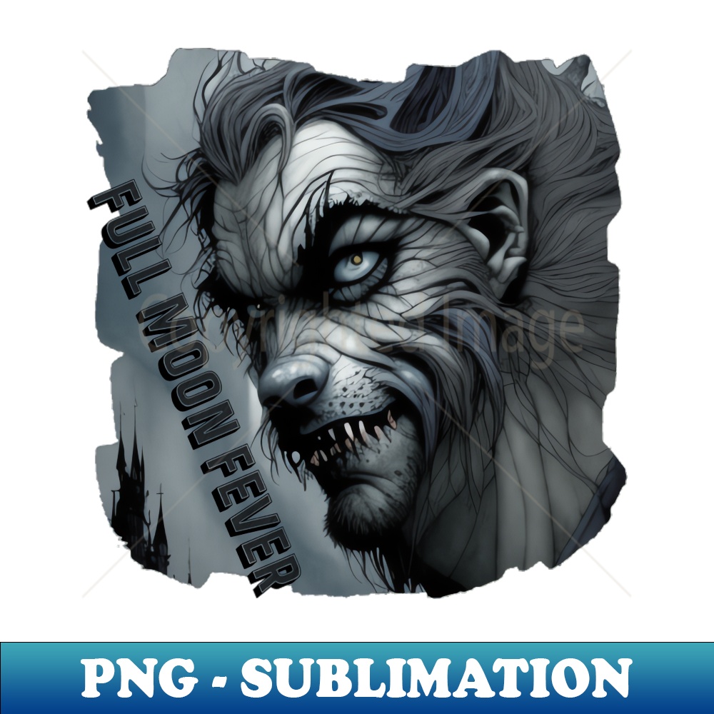Full Moon Fever - High-Resolution PNG Sublimation File - Vib | Inspire ...