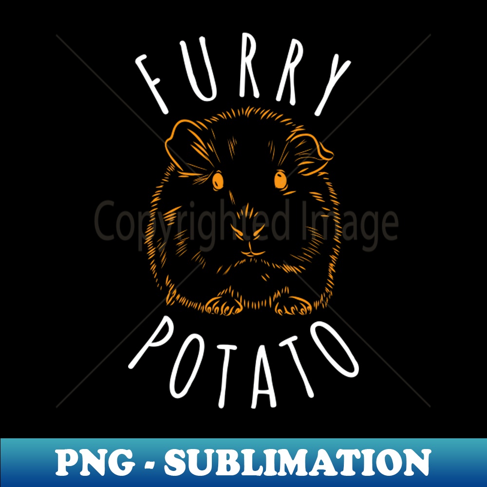 Furry Potato - Instant Sublimation Digital Download - Bold & | Inspire ...