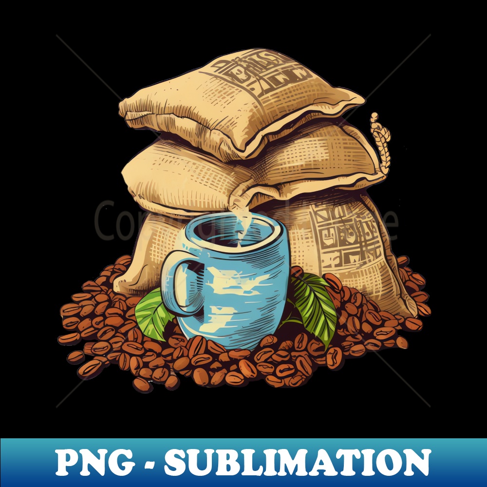 Coffee Sack - Exclusive PNG Sublimation Download - Stunning - Inspire ...