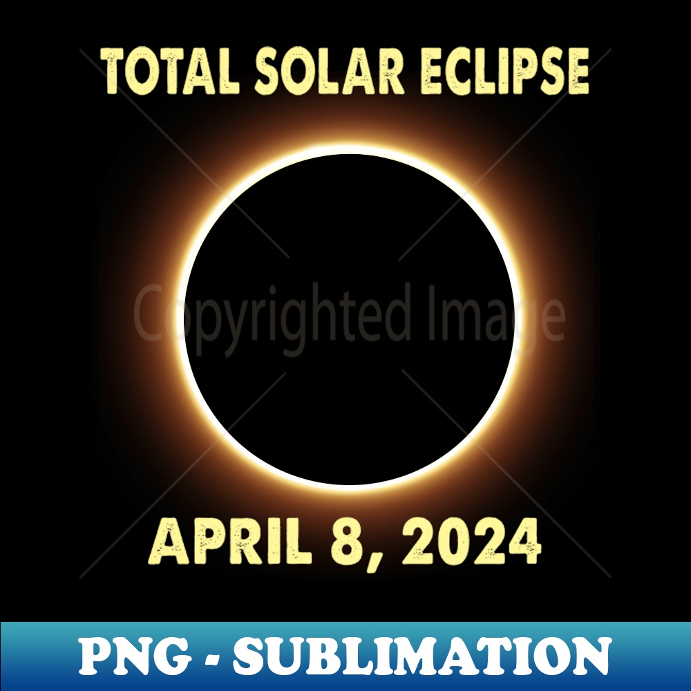 Total Solar Eclipse April 8 2024 North Aerica - Instant PNG | Inspire ...