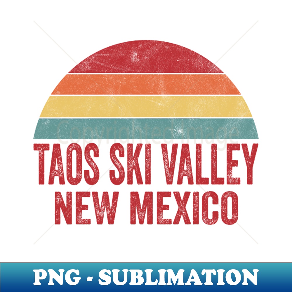 Taos Ski Valley New Mexico - PNG Transparent Sublimation Fil | Inspire Uplift